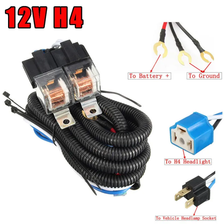 【Value Bundle】 Harness Plug Kit Headlight Wring Low Consumption ...