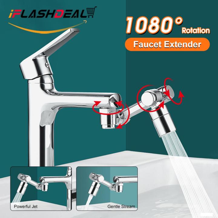 Faucet Robotic Arm Faucet 1080 ° Universal Rotation Faucet Extension ...