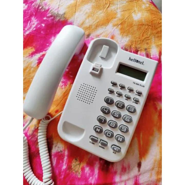 Hello tell ts500 plus collerid intercom talifone set | Daraz.com.bd