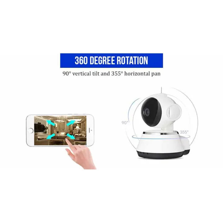Wifi IP Camera V380 IP Camera 360 Degree CCTV Camera A Wireless Mini Cc ...