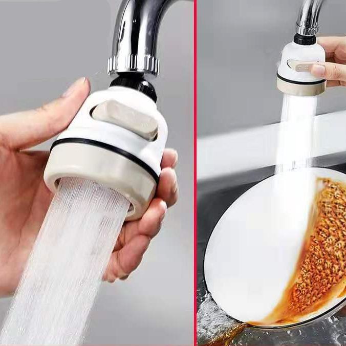 Movable Kitchen Tap Head | 360° Rotatable Water Spray ABS Sink Faucet ...