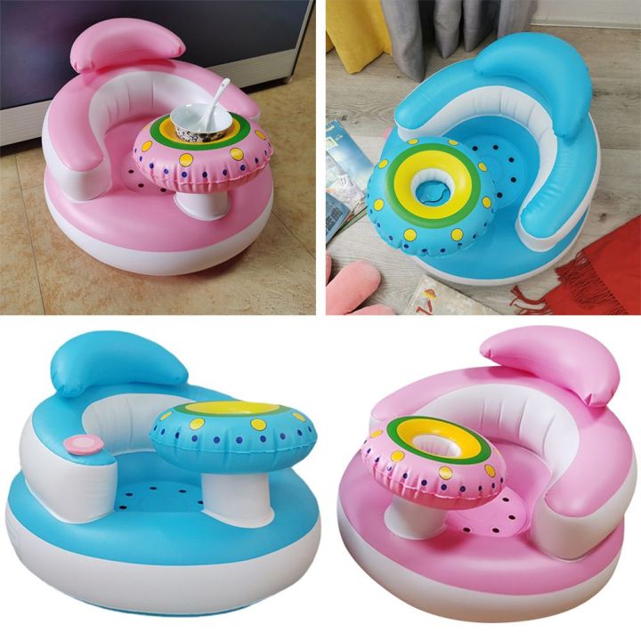 PVC Bathroom for Feeding Resting Kids Sofa Baby Chair Seat Inflated ...