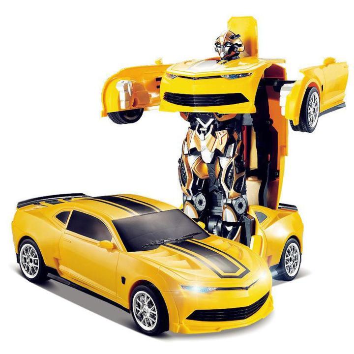 Transformer Robot Car Converting To Super Car (Yellow) | Daraz.com.bd