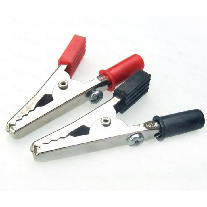Electronic Spices Metal Cro-codile Al-ligator 45mm 10 pies - Multi Plug ...