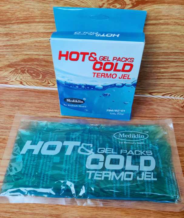 Soothing Hot & Ice Cold Gel Pack Pain Remover -1pices | Daraz.com.bd