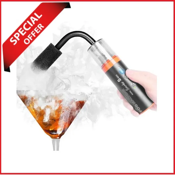 LENSGO Smoke S Mini All-in-One Handheld Fog Machine with Wireless ...