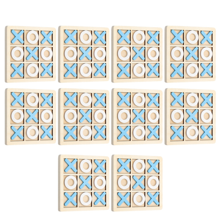 (GGBR)-Children'S XO Tic-Tac-Toe Exercise Logical Thinking Brain Board ...