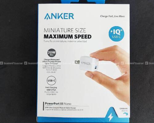 Anker A2149 Wall Charger Anker PowerPort III Cube 20W PowerPort | Daraz ...