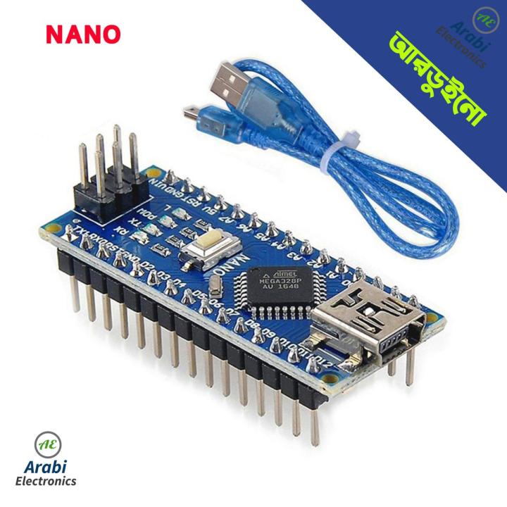 Arduino Nano V3 FT232 with cable | Daraz.com.bd