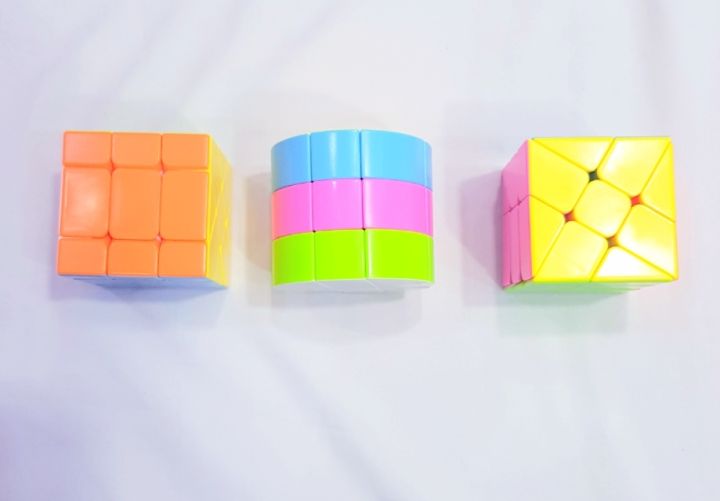 combo pack 3 in 1 multi model 3x3 Rubik’s Cube | Daraz.com.bd