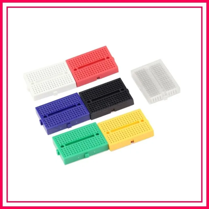 170 Tie Point Solderless Mini Breadboard For DIY Arduino Projects ...