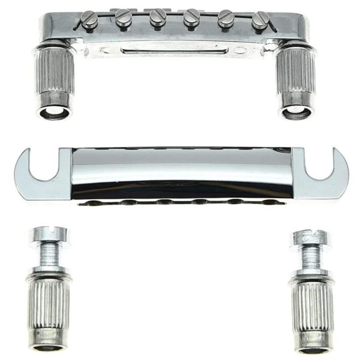 Tune-O-Matic Bridge and Tailpiece with Studs Set for ABR-1 Bridge Style ...