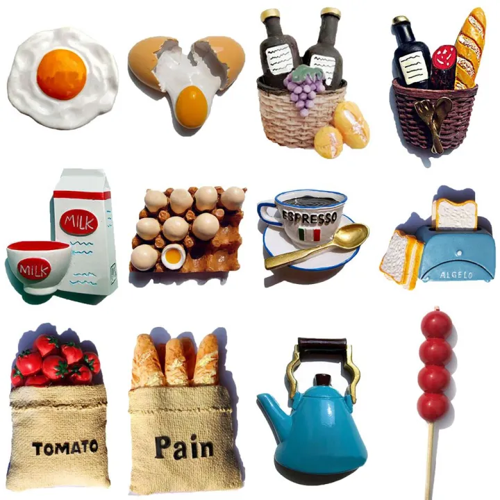 【Seasonal Sale】 1PC White Board Accessory Refrigerator Ornament Kitchen ...