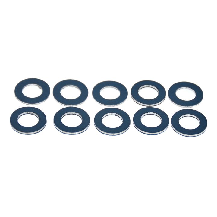 NCANRUI 10Pcs 90430-12031 Car Oil Drain Plug Washers Gasket 12mm Hole ...