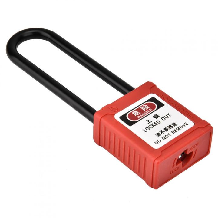Industrial Safety Padlock Long Insulated Beam Lockout Tag Out Isolation ...