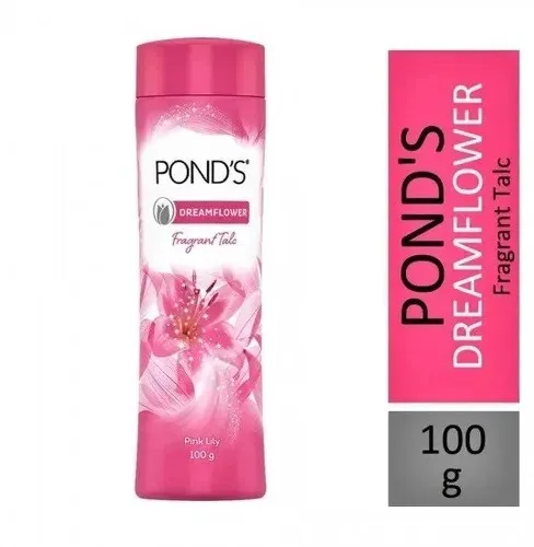 POND’S Dream Flower Fragrant Talc Powder Pink Lily – 100gm | Daraz.com.bd