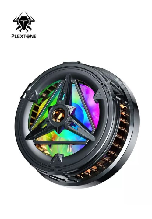 Plextone EX2 Mobile Phone Cooler RGB Gaming Cooler Radiator | Daraz.com.bd