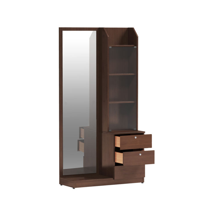 Bellezza Dressing Table BM04 (Cairo Walnut Finish) | Daraz.com.bd