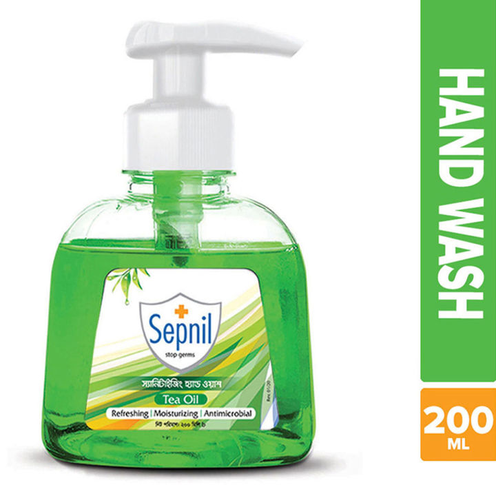 Sepnil Sanitizing Hand Wash (Tea Oil) - 200 ml | Daraz.com.bd
