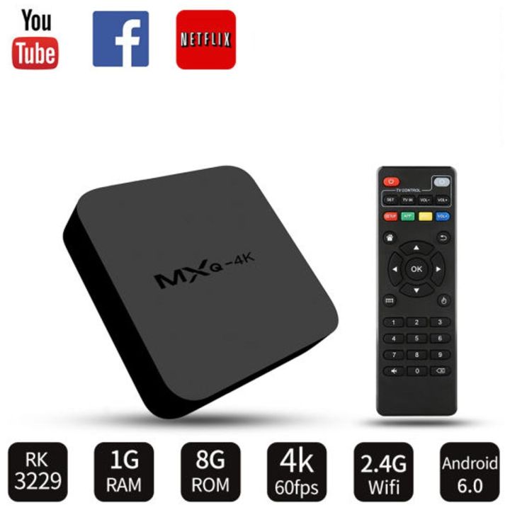 MXQ Android TV Box 1GB RAM 8GB RAM | Daraz.com.bd