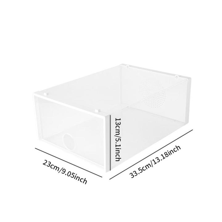 1 Piece Single Box Storage Shoe Box, Household Shoe Cabinet Simple ...