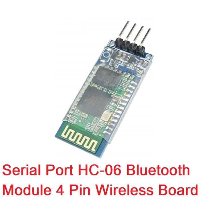 HC06 HC-06 4Pin Bluetooth Module Serial Port Integrated Bluetooth ...