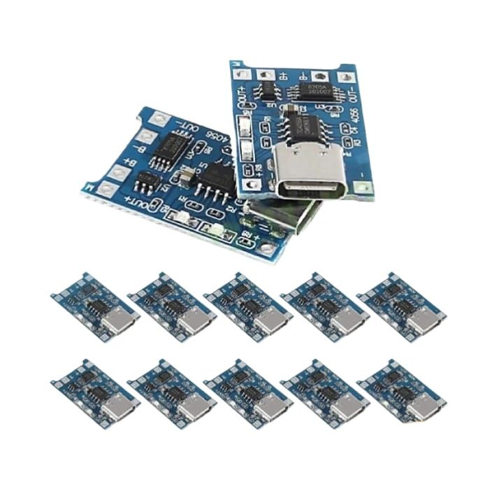 10 pcs TP4056 TP-4056 TP 4056 Type-C 5V 1A 18650 Lithium Battery ...