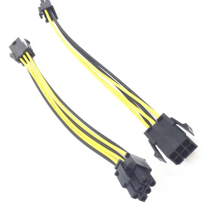 PCIE 6Pin To 6Pin Power Supply Cable Graphics Card Power Extension ...