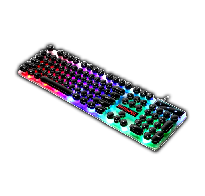 Hi Power Retro Fashion Backlit Keyboard -D701 | Daraz.com.bd