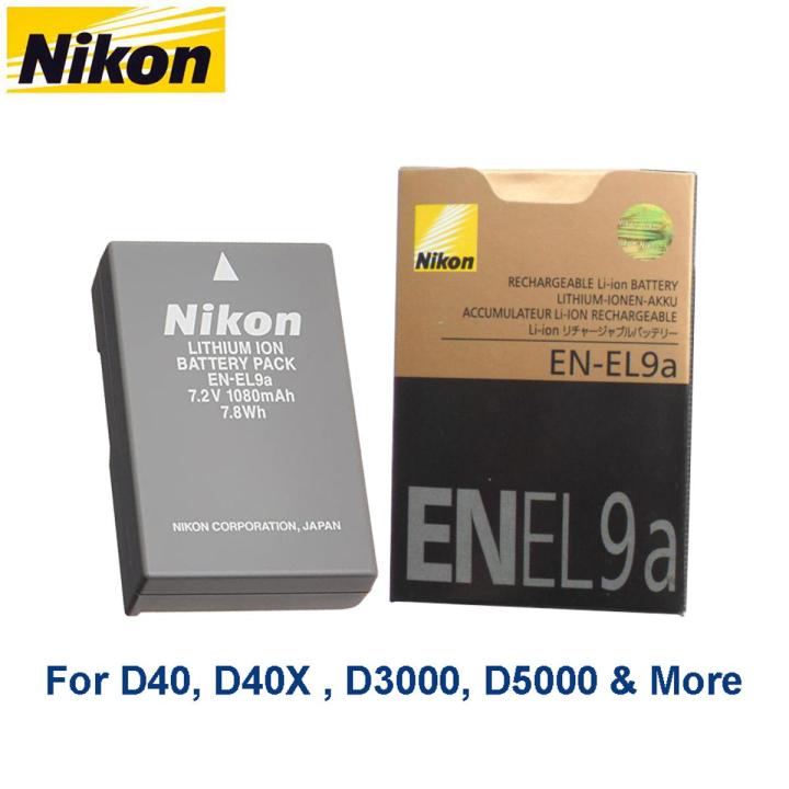 Nikon EN-EL9a Battery Pack For D40, D40X, D60, D3000, D5000 & More ...