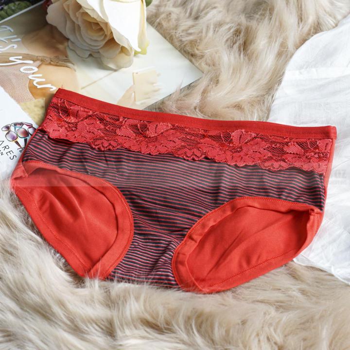 2 Pieces combo pack Women's Underwear Invisible Seamless Bikini Lace ...