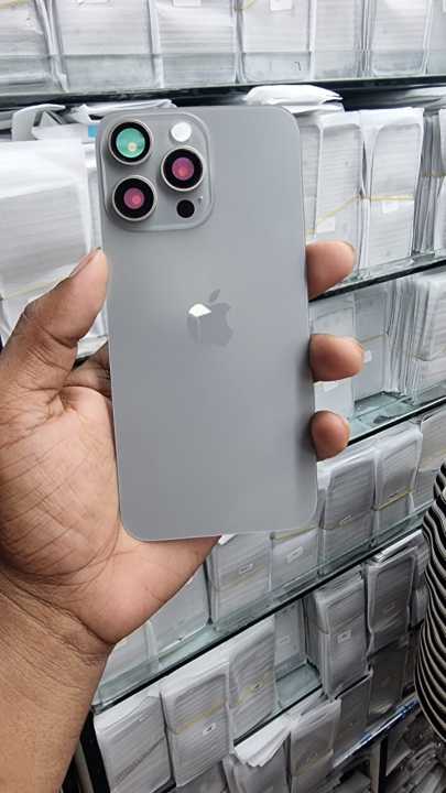 Backshell for iPhone 15 Pro Max Replacement Back Battery Cover Back ...