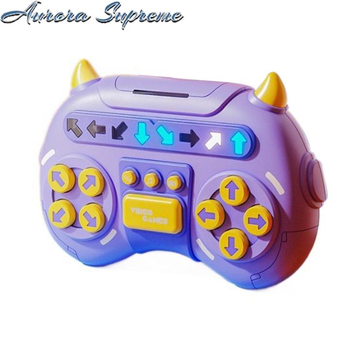 Rhythm Game Console Toy Portable Handheld Reaction Speed Training Game ...