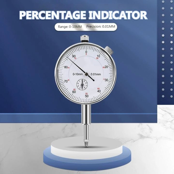 0-10mm Round Dial Test Indicator Gauge Metal Precision Dials Indicator ...