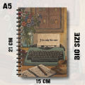 Notebook Aesthetic Typewriter Vintage 90s Ai Edition Artiqulate Journal ...