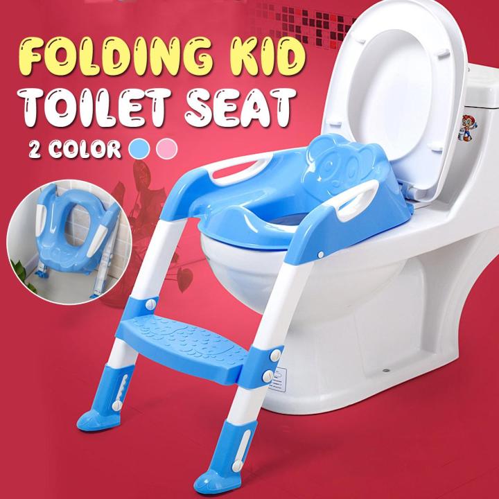 Children Kids Potty Toilet Seat Training Ladder Toilet Bowl Kid Toilet ...
