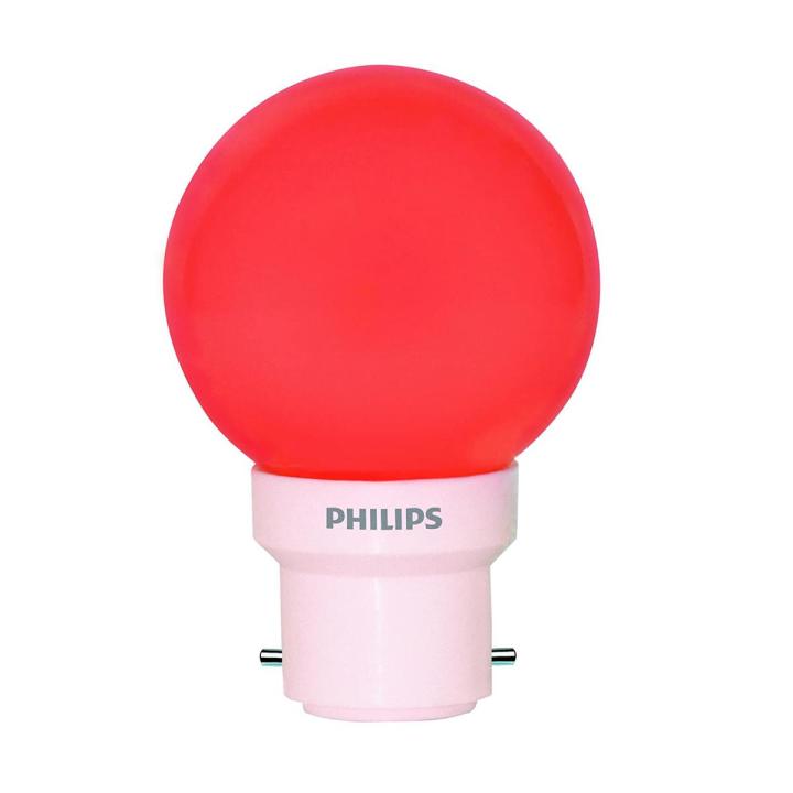 Philips LED Deco Red 0.5W B22 IND Pin Type | Daraz.com.bd