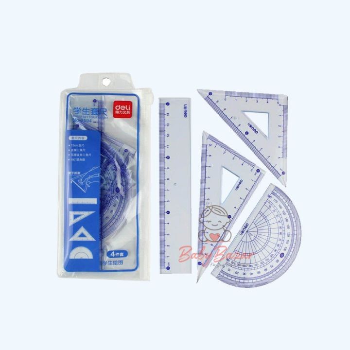Deli Student Ruler Set 9594 | Daraz.com.bd
