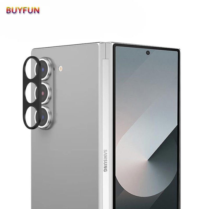 For Samsung Galaxy Z Fold6 Aluminum Alloy Back Lens Case For Z Fold 6 ...