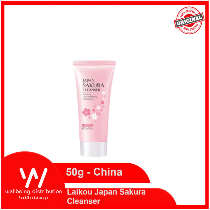 Laikou Japan Sakura Cleanser 50gm | Daraz.com.bd