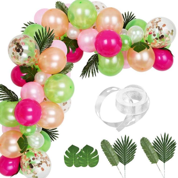 Balloon Arch Chain Bright-colored Jungle Tme Balloon Arch Chain | Daraz ...