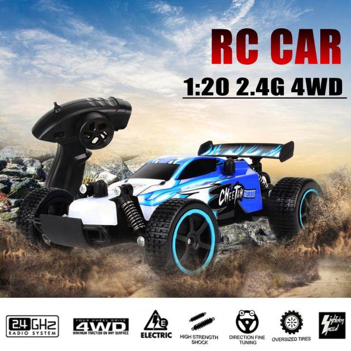RC Car Remote Control Car 1:20 2.4GHz High Speed Electric Off-Road Toy ...