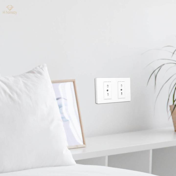 Recessed Socket Wall Outlet Wall Socket for Home School Household ...