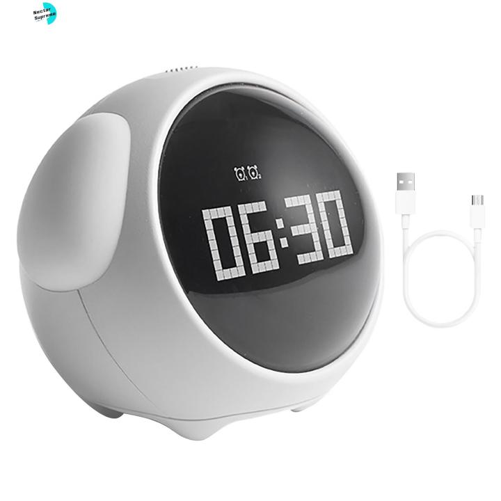 Digital Alarm Clock Multi-purpose Fun Expression Children Electronic ...