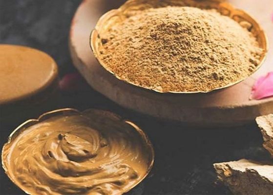 organic- Multani Mati gura মুলতানি মাটি গুঁড়া Multani Mud Powder 100gm ...