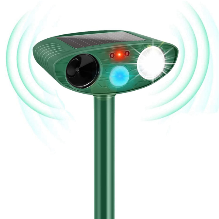 Outdoor Solar Animal Repeller Bird Repeller Ultrasonic Rat Repeller ...