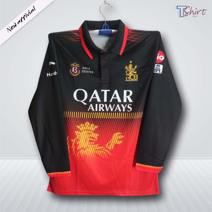 Royal Challengers Bangalore Premium Jersey 2026-2027 - IPL Full Sleeve ...