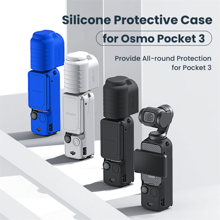 For Osmo Pocket 3 Silicone Screen/lens /body/ Handle Protective Case ...