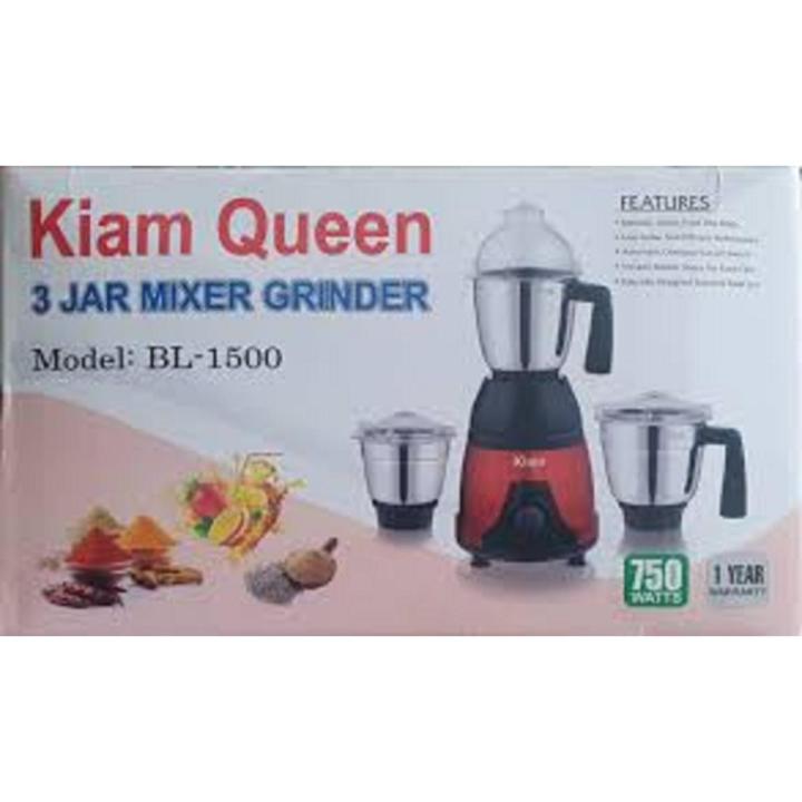 Kitchen Boss Kiam Mixer Grinder / Blender Kitchen Boss 750 Watts ...