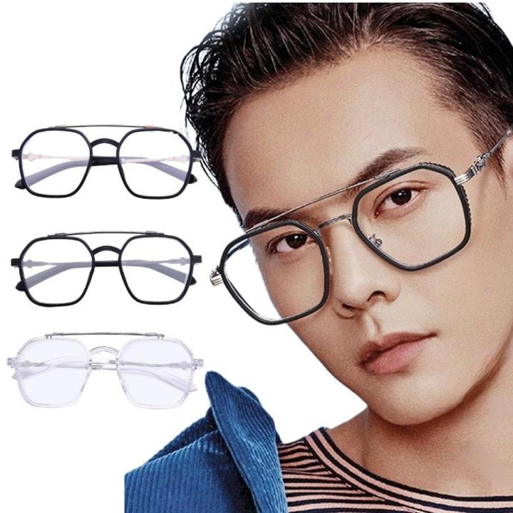 Retro blue light blocking fashion high-end optical glasses/men clear ...